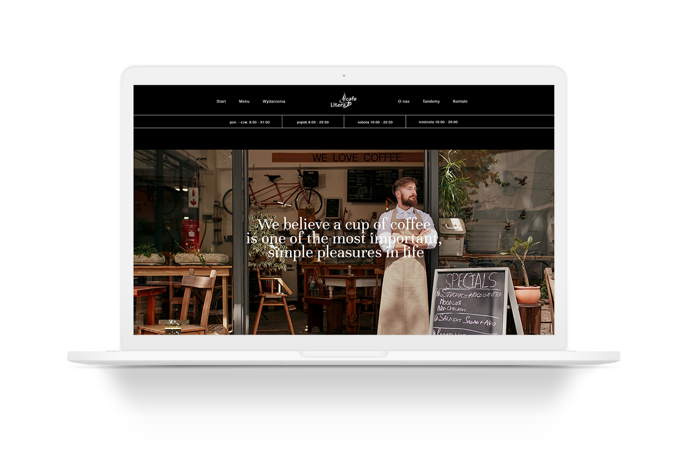 Litera Cafe - Portfolio | Agencja alterpage